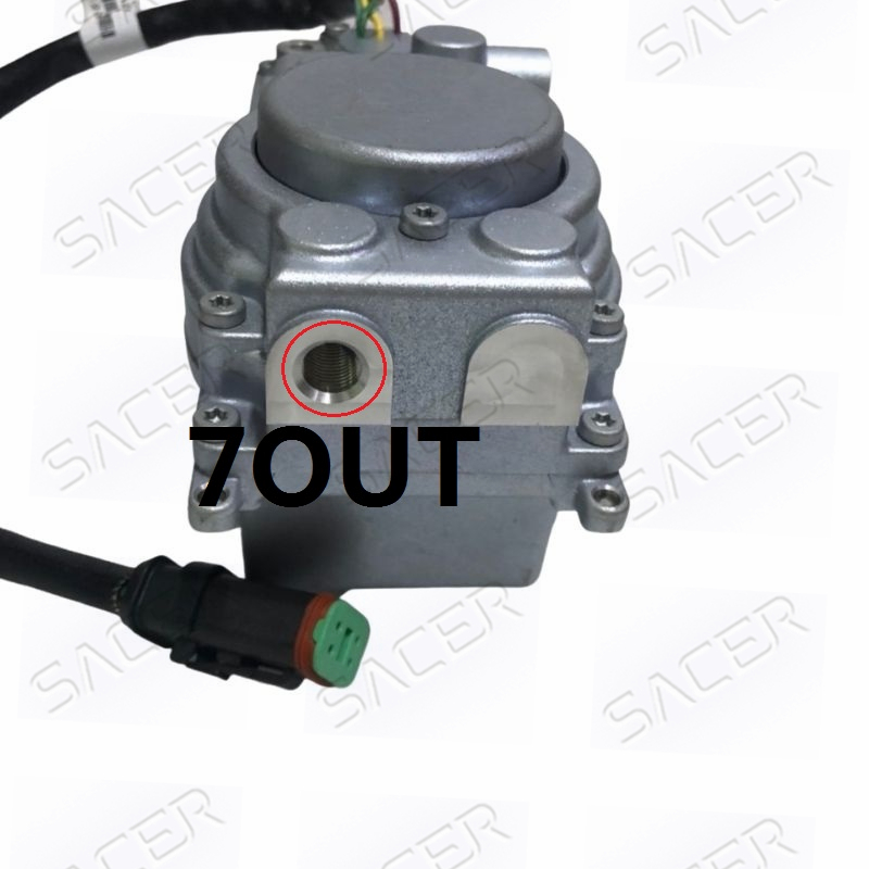 Turbocharger Electric Actuator Kit 4034135 3787657 for Holset HE500VG